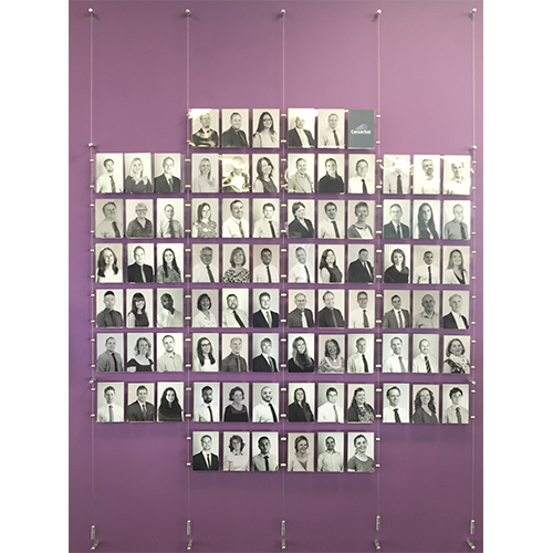 Testimonial and gallery