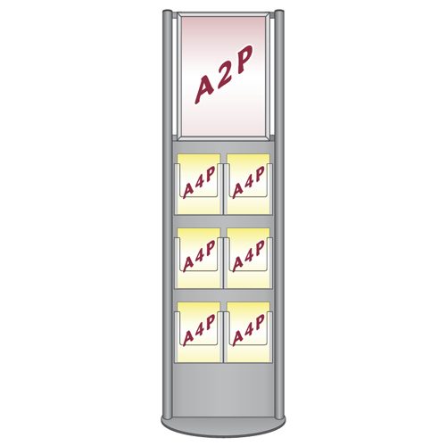 LF8A: A2 poster + leaflet stands - information displays